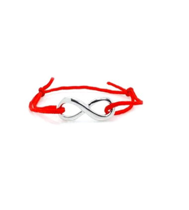 Infinity RED Friendship Bracelet | Mimosura Jewellery for Kids